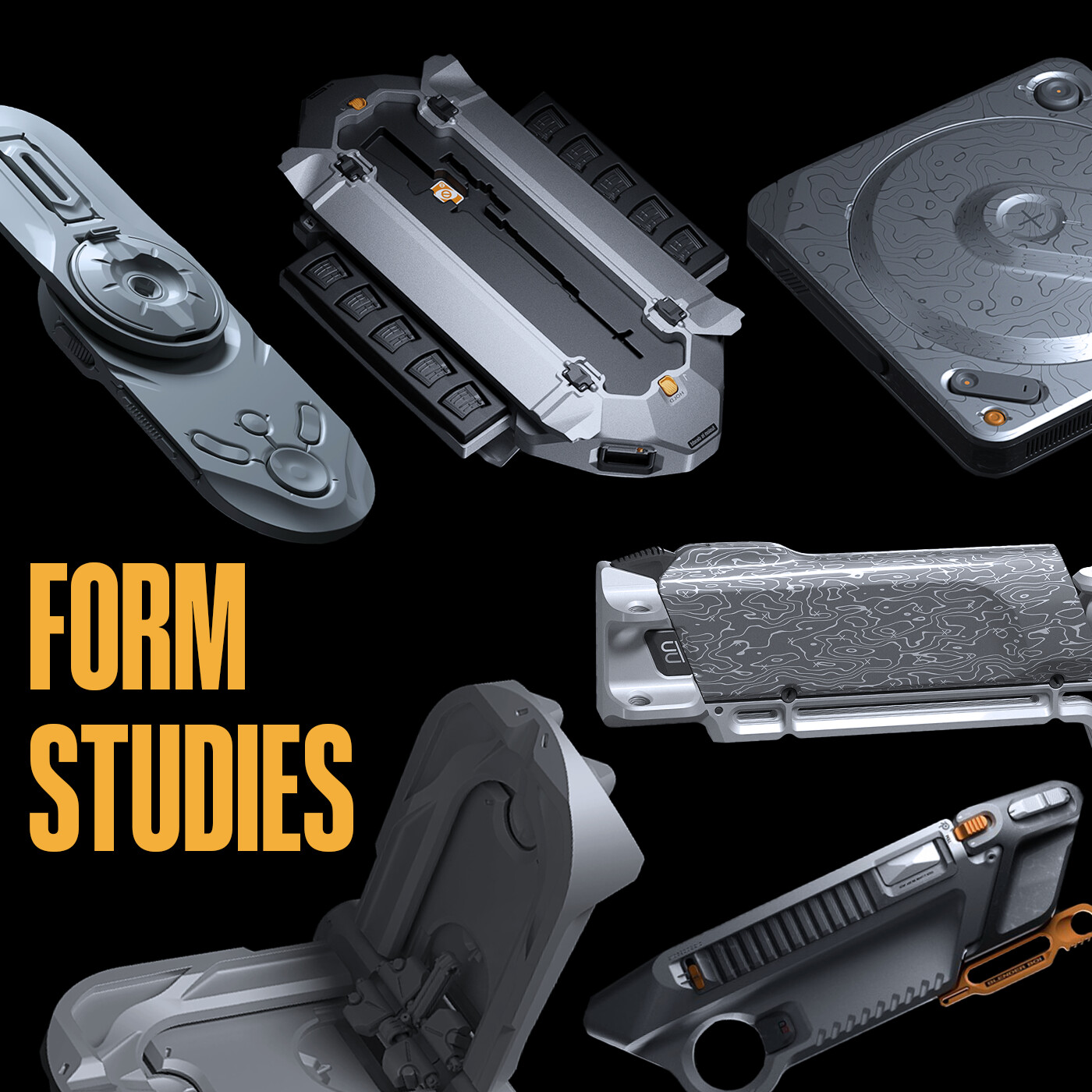 ArtStation - Form Studies 1-30