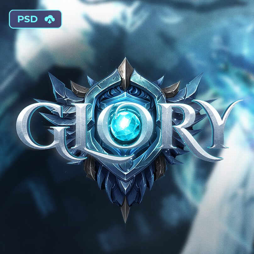 ArtStation - MU Glory - Mmorpg Game Logo Template.