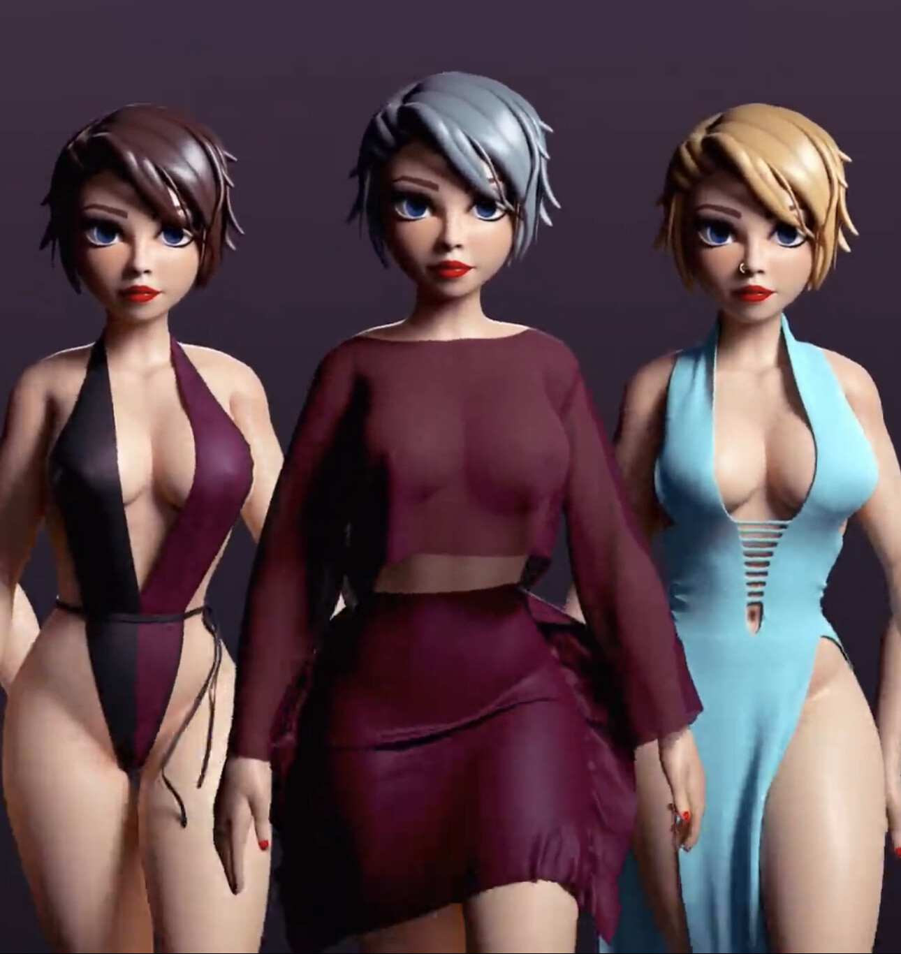 ArtStation - Fashion show animations