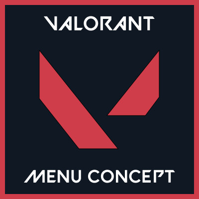 ArtStation - VALORANT Menu Concept