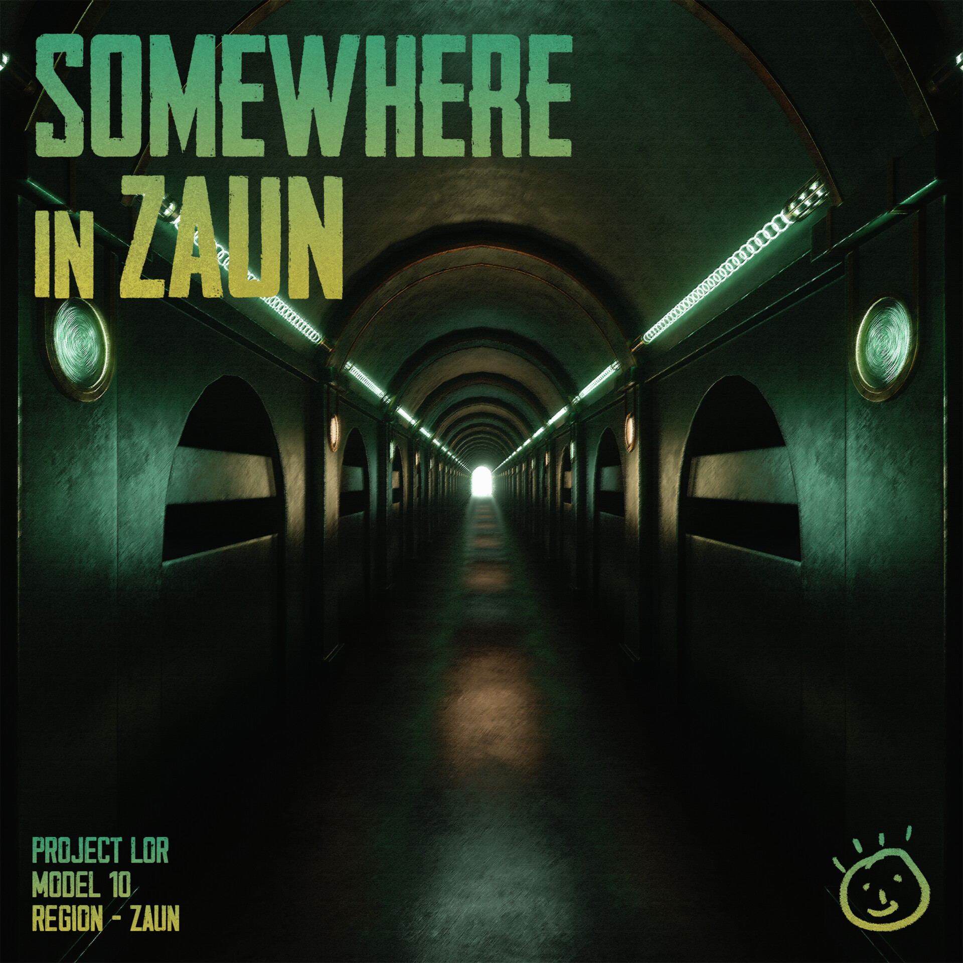 ArtStation - Legends of Runeterra | Zaun Environment | Fanart - Project LOR