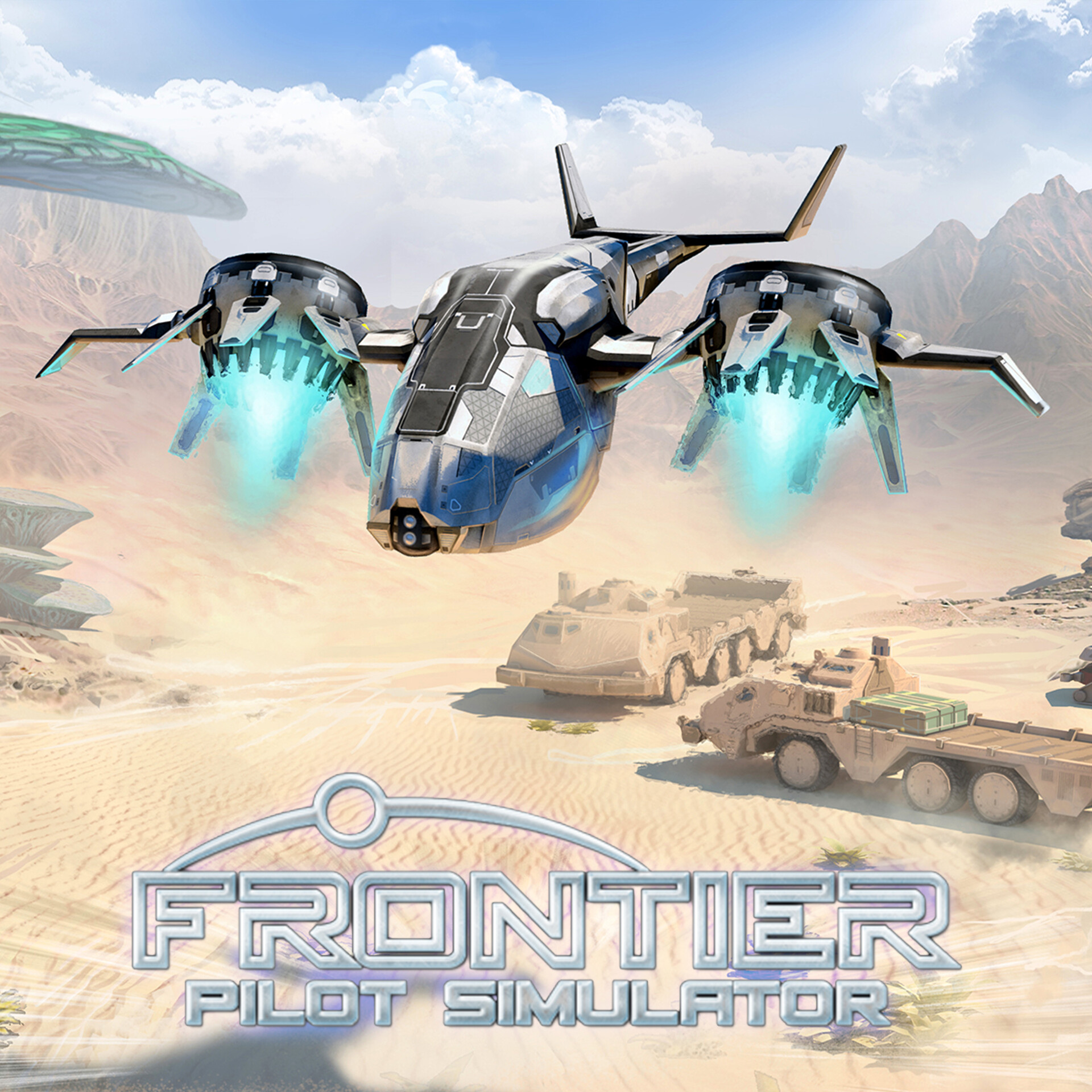 ArtStation - Frontier Pilot Simulator