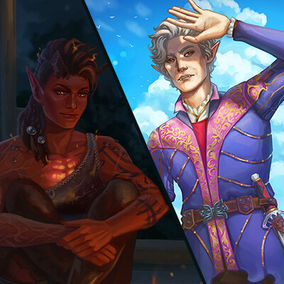 ArtStation - BG3 fanarts