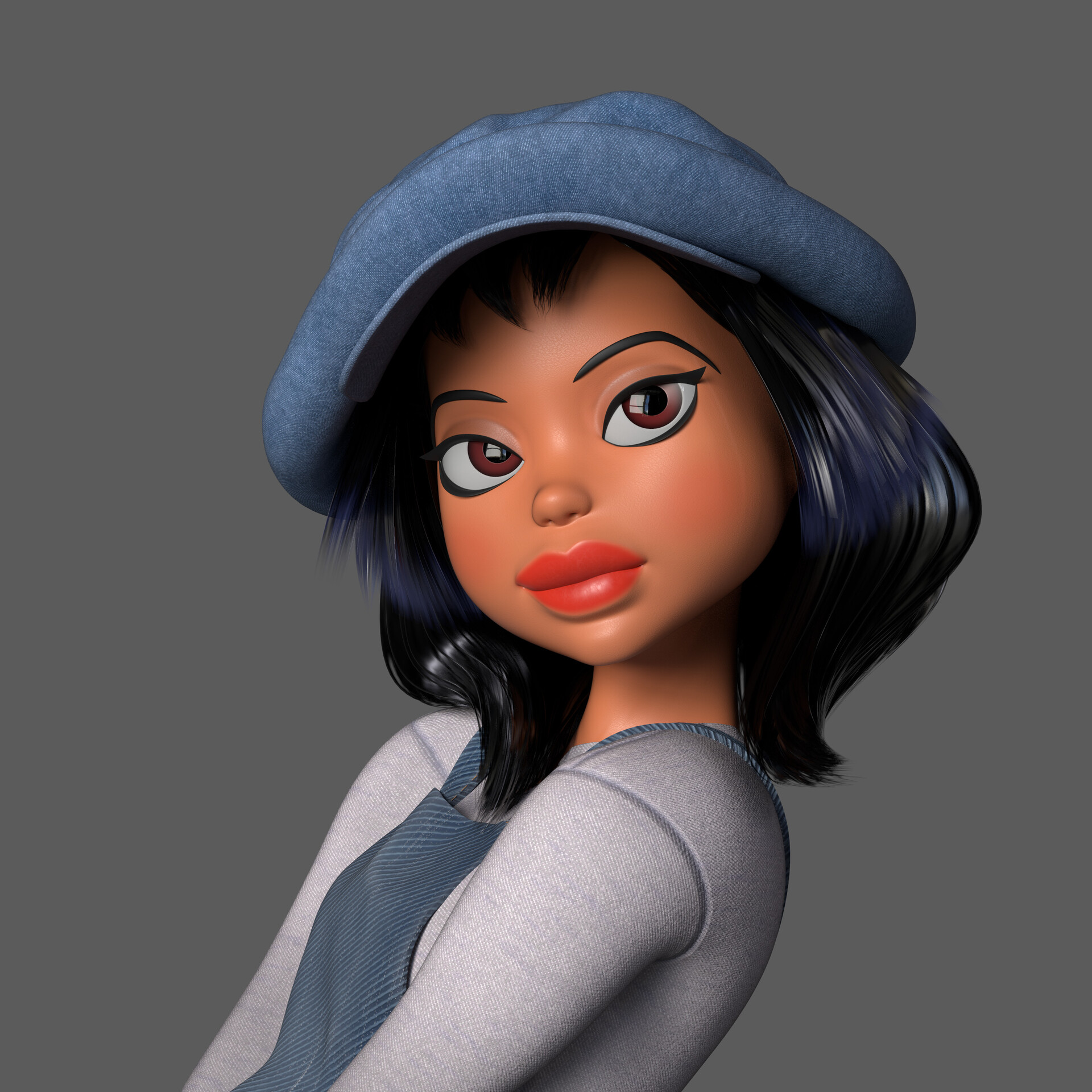 ArtStation - Audrey Ramirez from Disney's Atlantis: The Lost Empire fan art