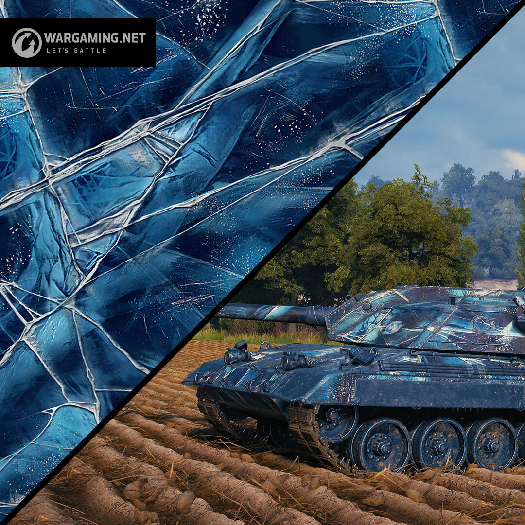 ArtStation - 2D Style “Glacier” | World of Tanks