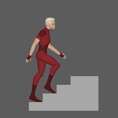 ArtStation - Walk and Run practice