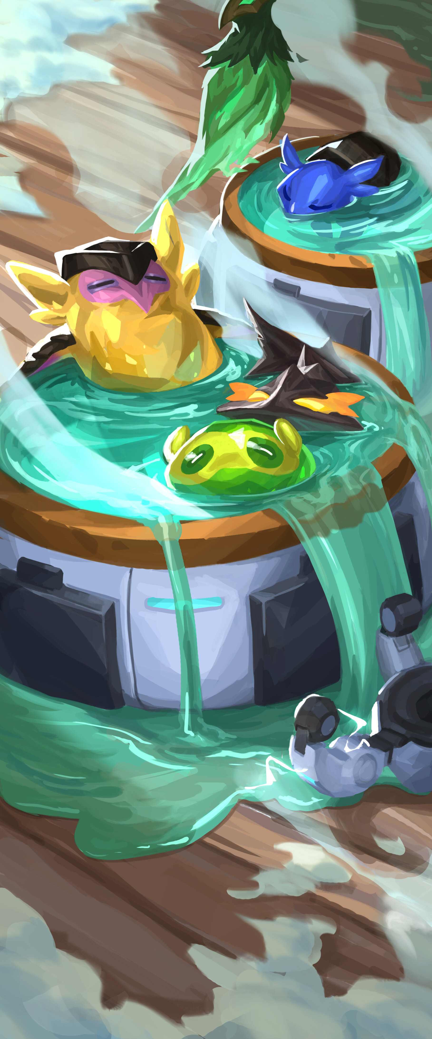 ArtStation - Radianite Hot Tub