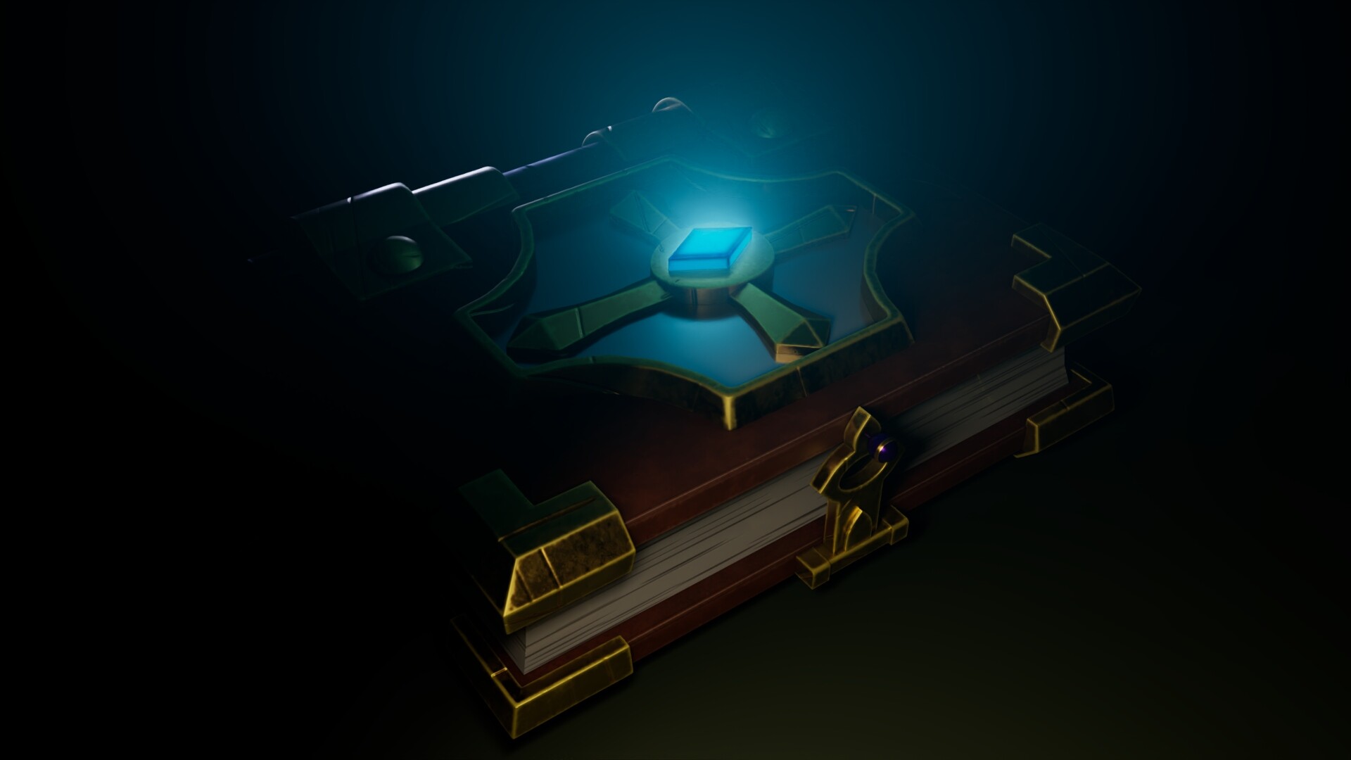 ArtStation - Stylized Book