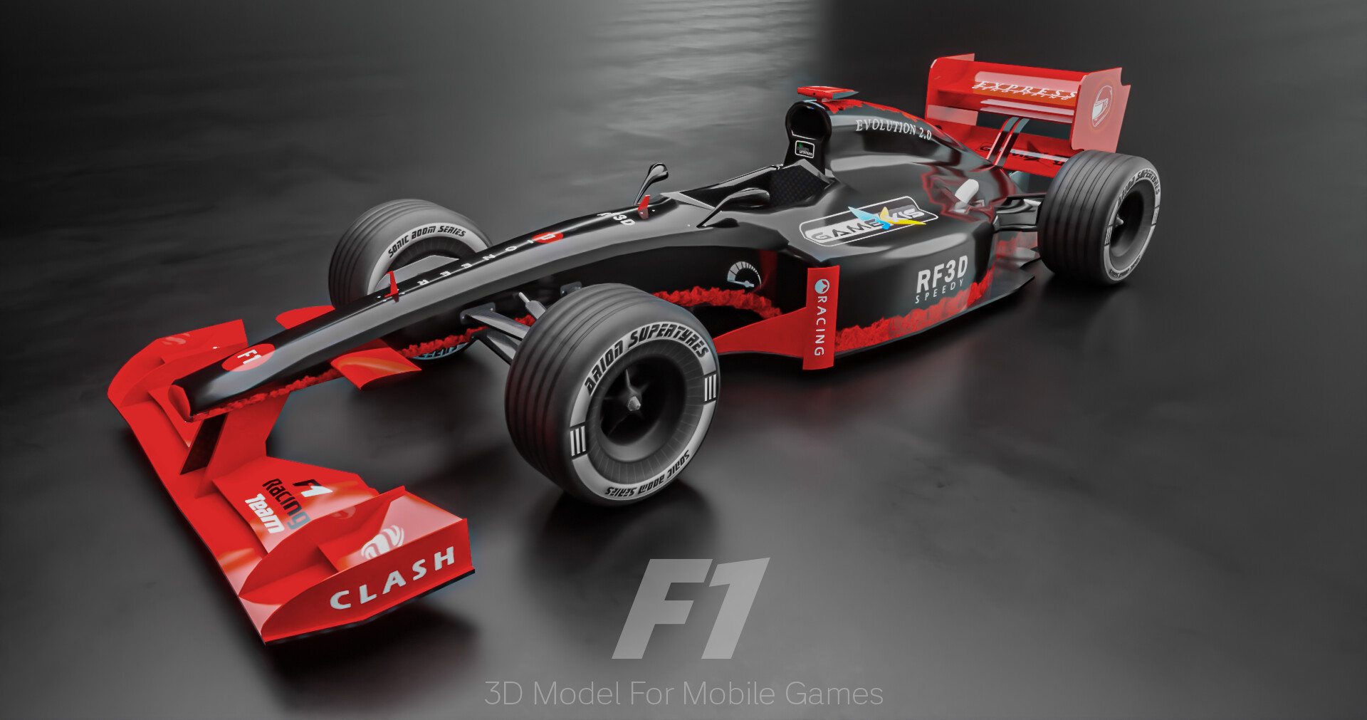 ArtStation - Formula 1 (3D Model Render)