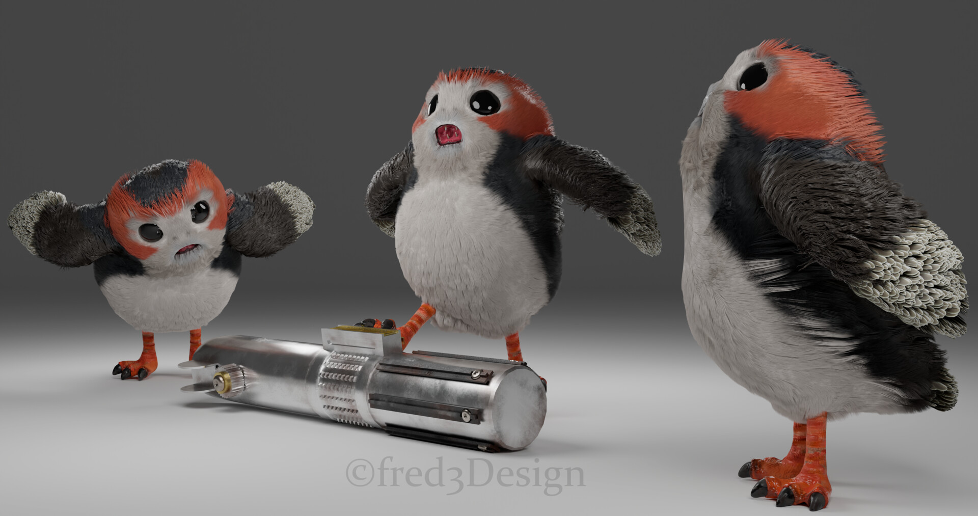 ArtStation - Porgs Scene
