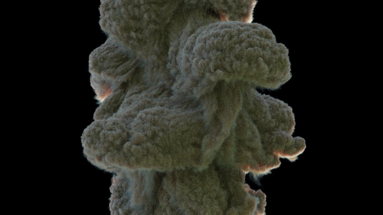 ArtStation - Pyro Smoke Simulation