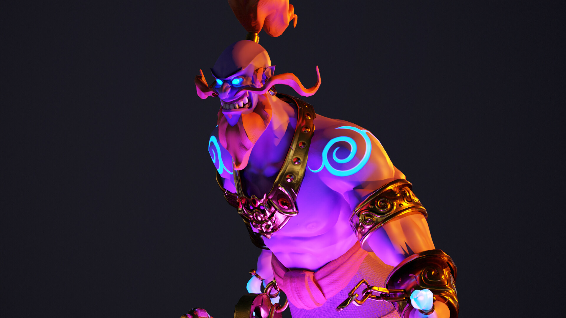 ArtStation - Genie_Texturing & Lighting