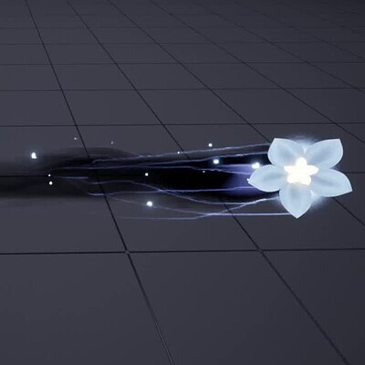 ArtStation - Flower Projectile - Chinese VFX Practice