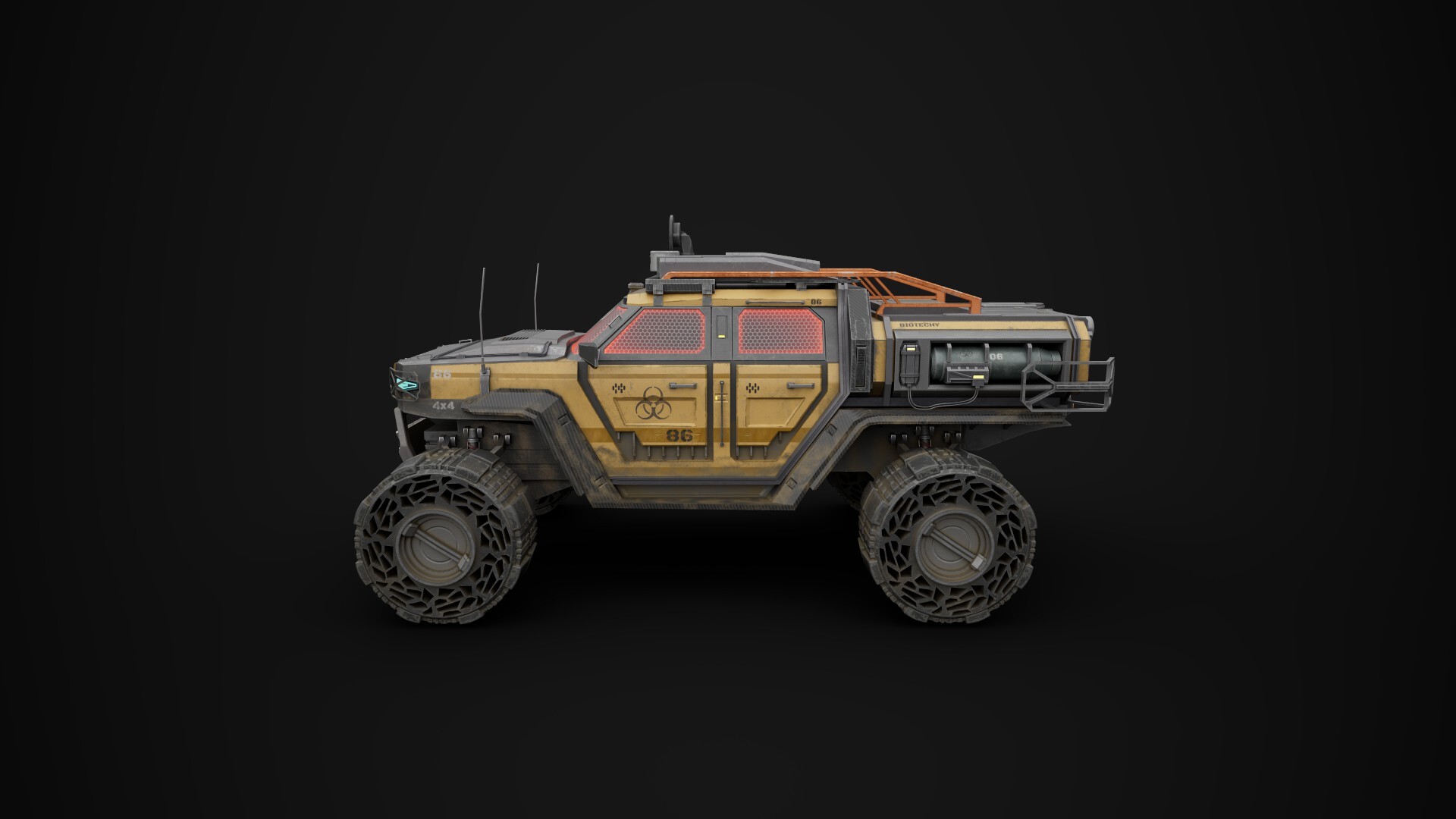 ArtStation - Biohazard Utility Vehicle