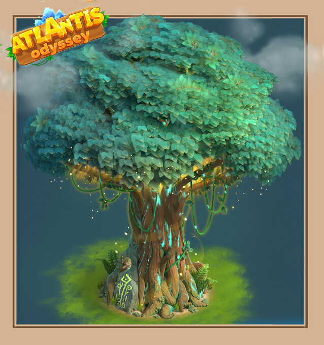 ArtStation - Big Tree (Atlantis Odyssey)