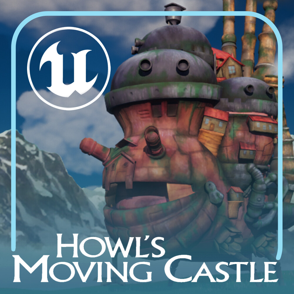 ArtStation - Howl's Moving Castle Cinematic