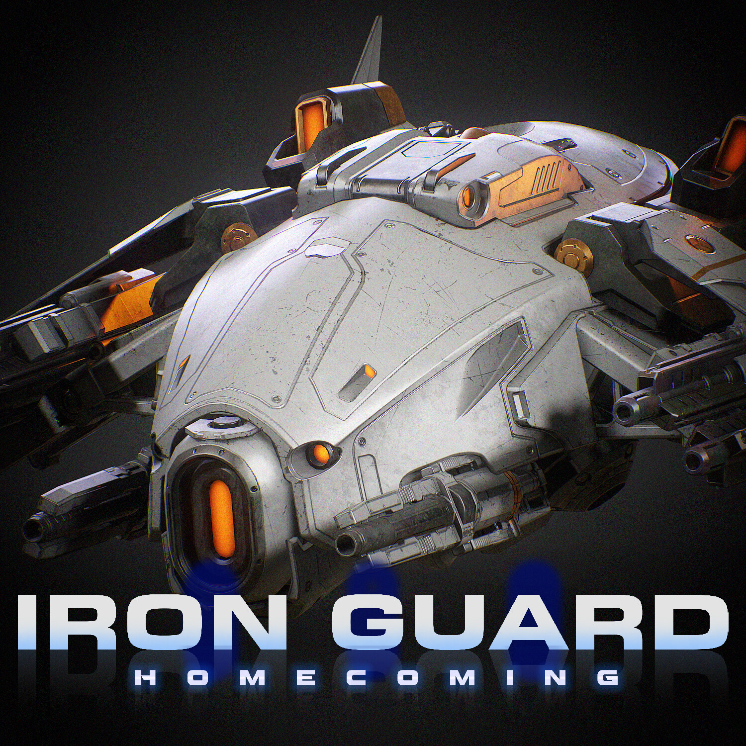 ArtStation - Heavy Flying Droid