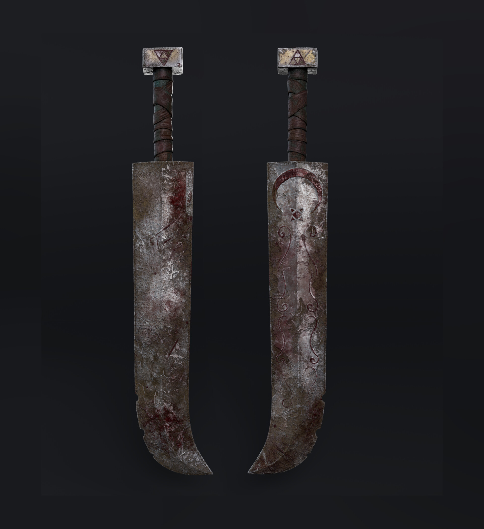 ArtStation - Rusty Gerudo Sword