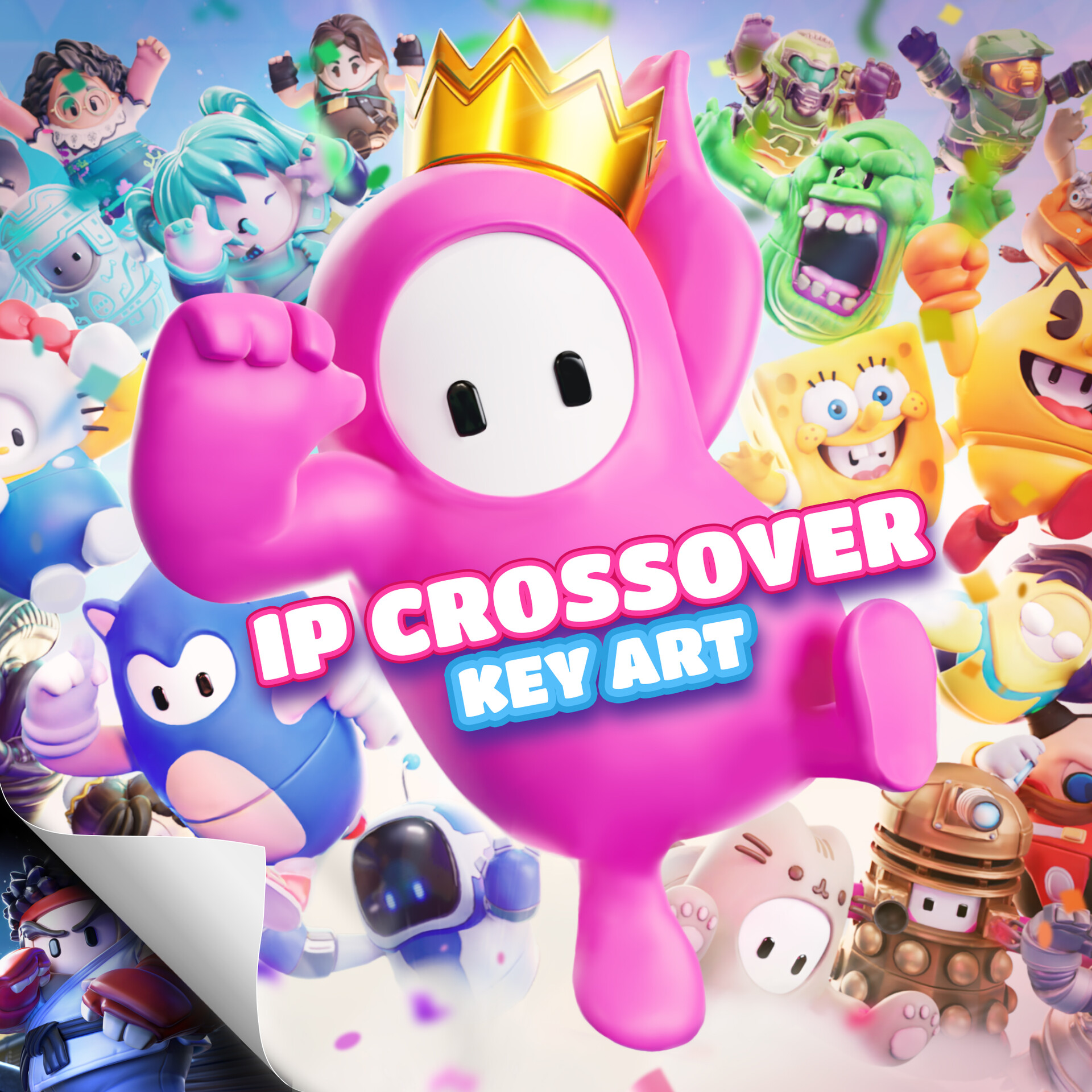 ArtStation - Fall Guys IP Crossover