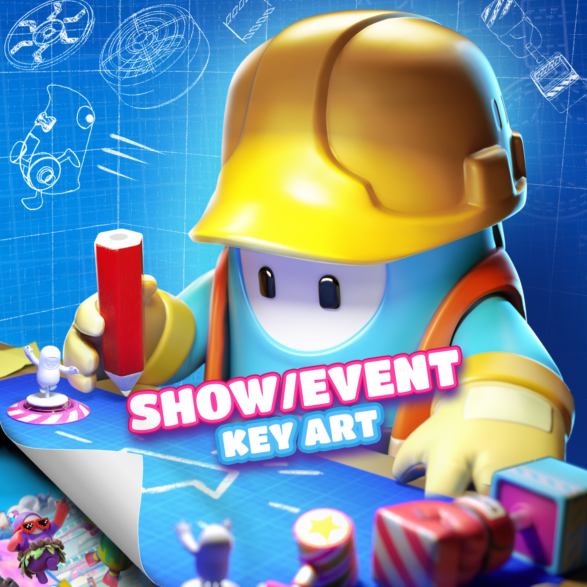 ArtStation - Fall Guys Event promotions