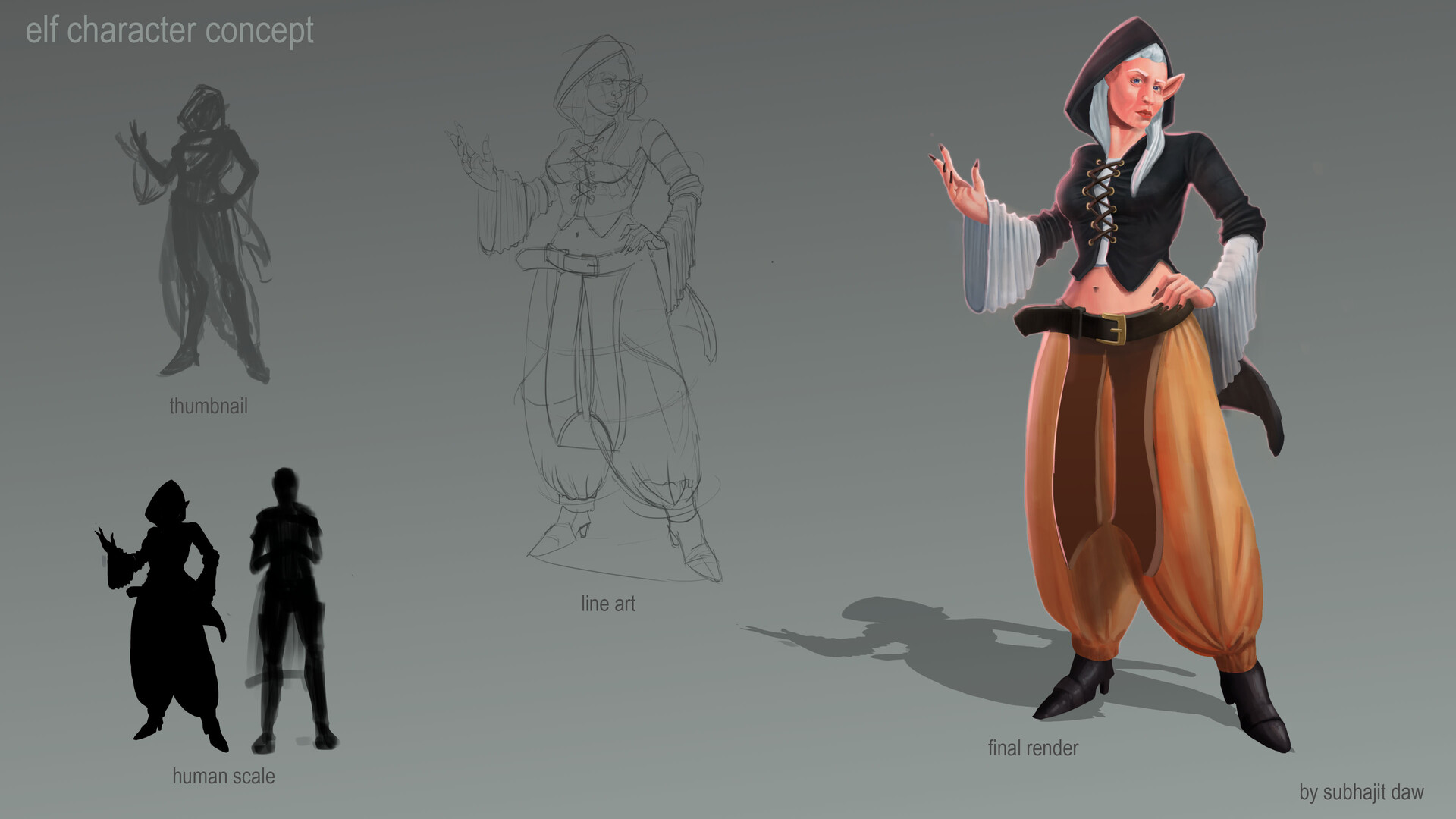 ArtStation - ELF character