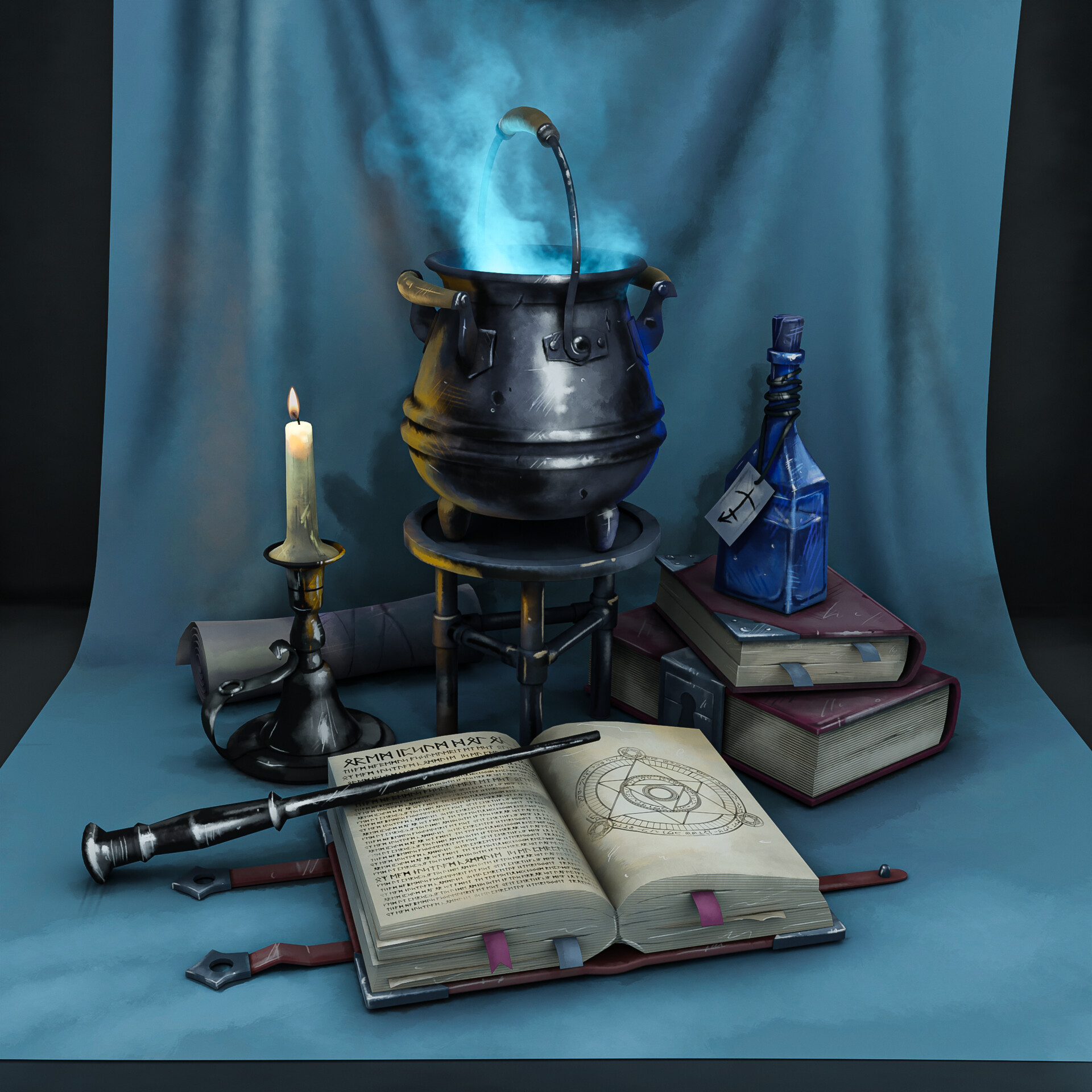 ArtStation - Wizard Scriptorium
