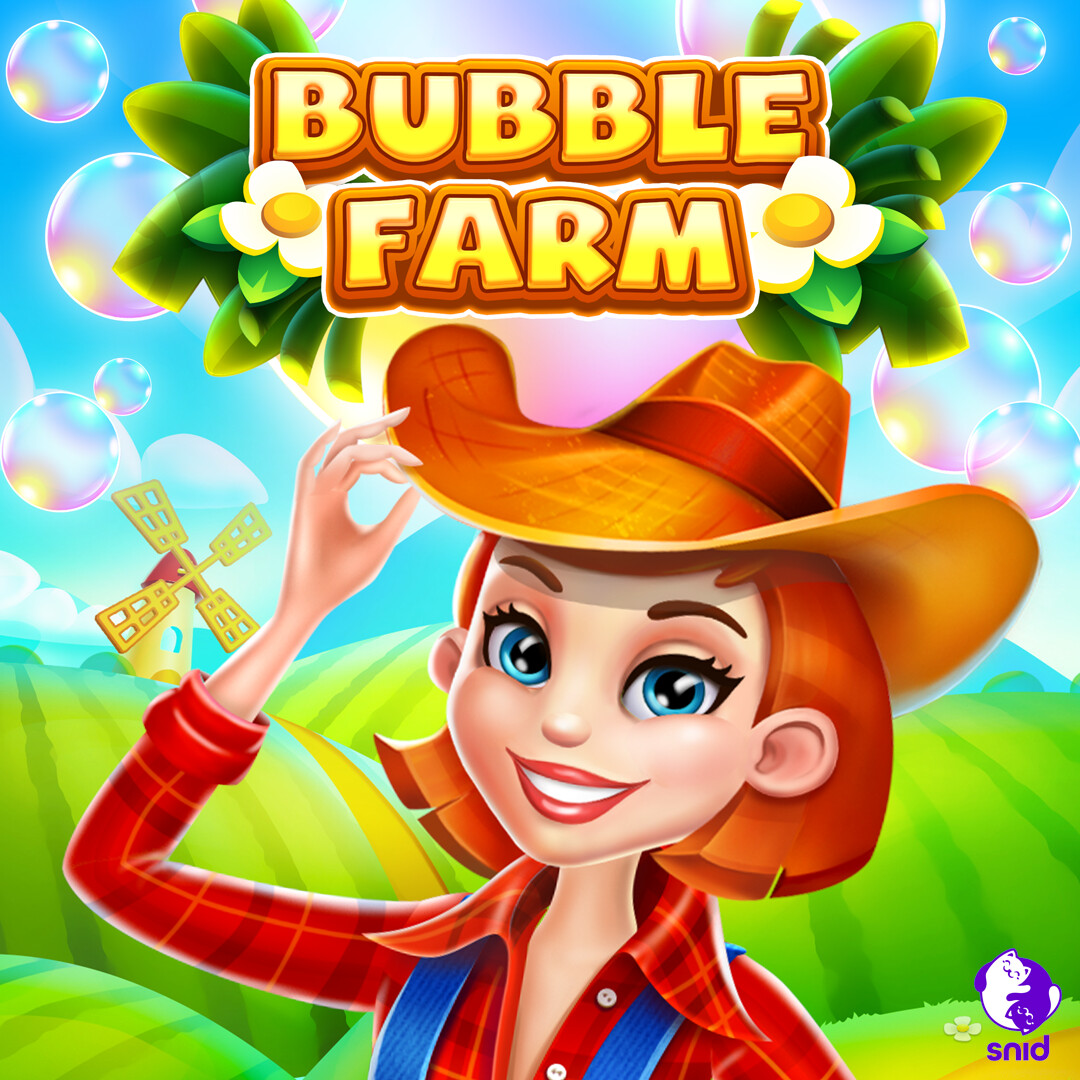 SNID Art Studio - Bubble farm Slot Game