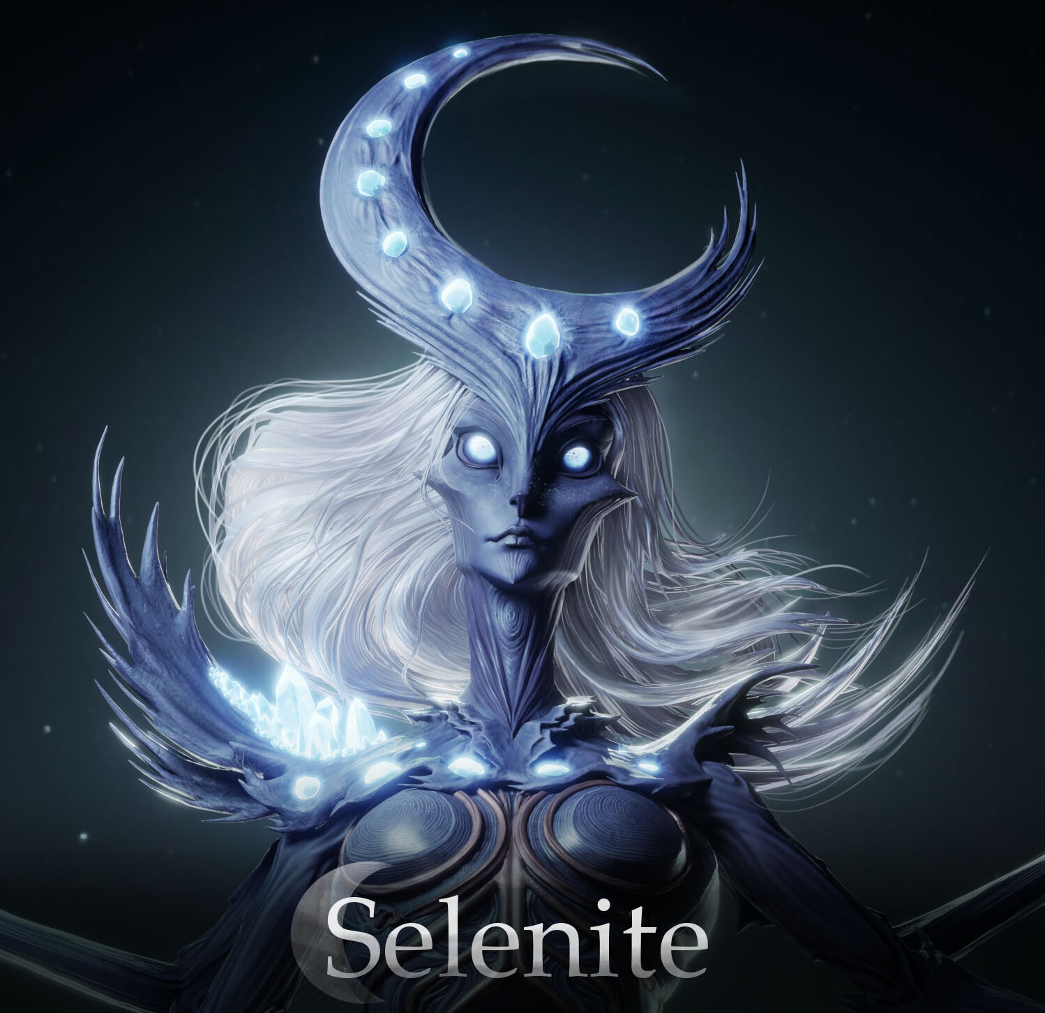 ArtStation - Selenite - 3D Character Model