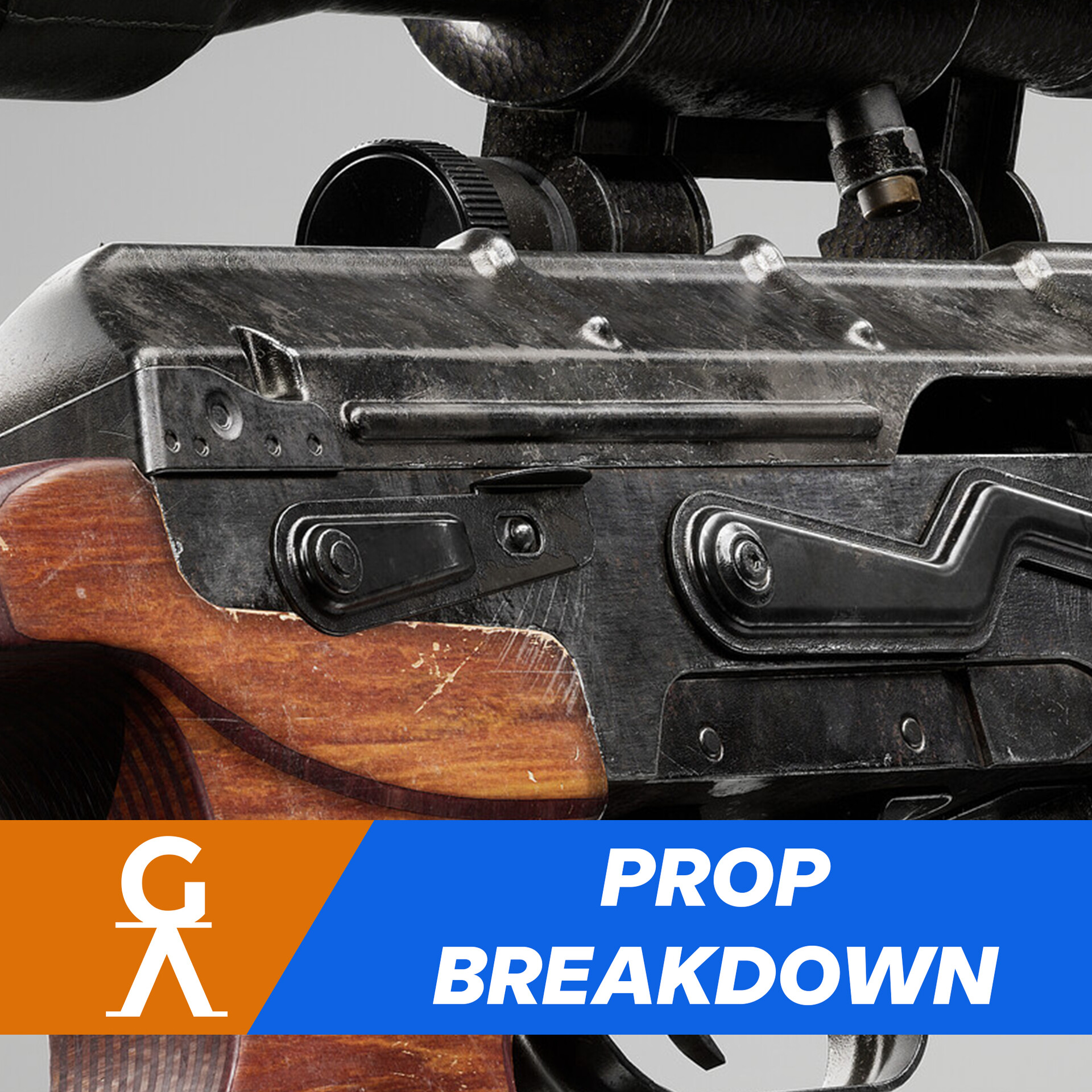 ArtStation - Dragunov Sniper Rifle - Prop Breakdown - Davin Saputra