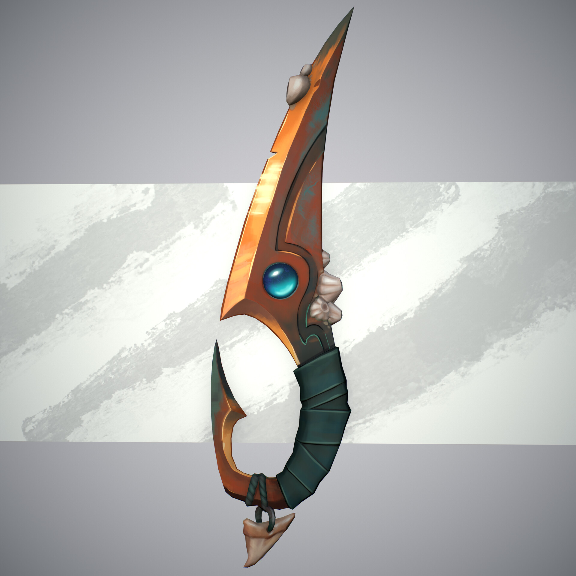 ArtStation - Fisherman's Dagger Handpaint