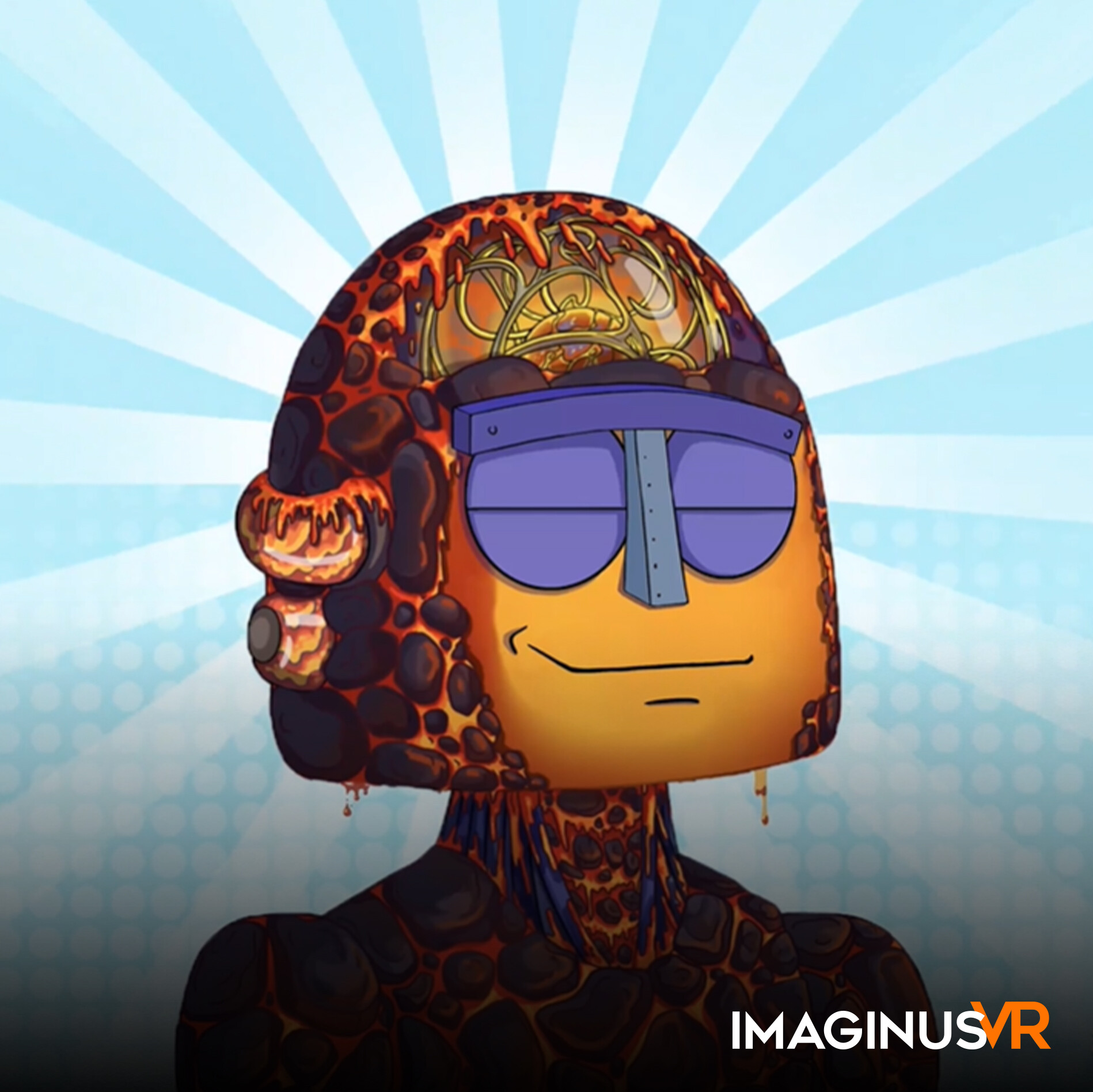 ArtStation - Animated "Lava" robot