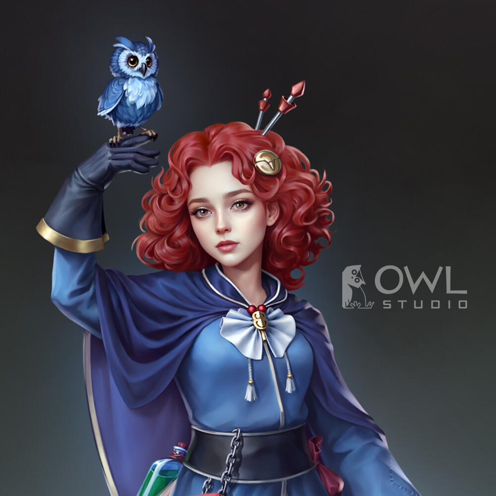 OWL Studio - Realistic character - Humanized Owl - Part 2