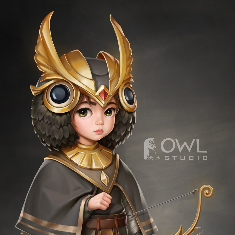 ArtStation - Realistic character - Humanized Owl - Part 6