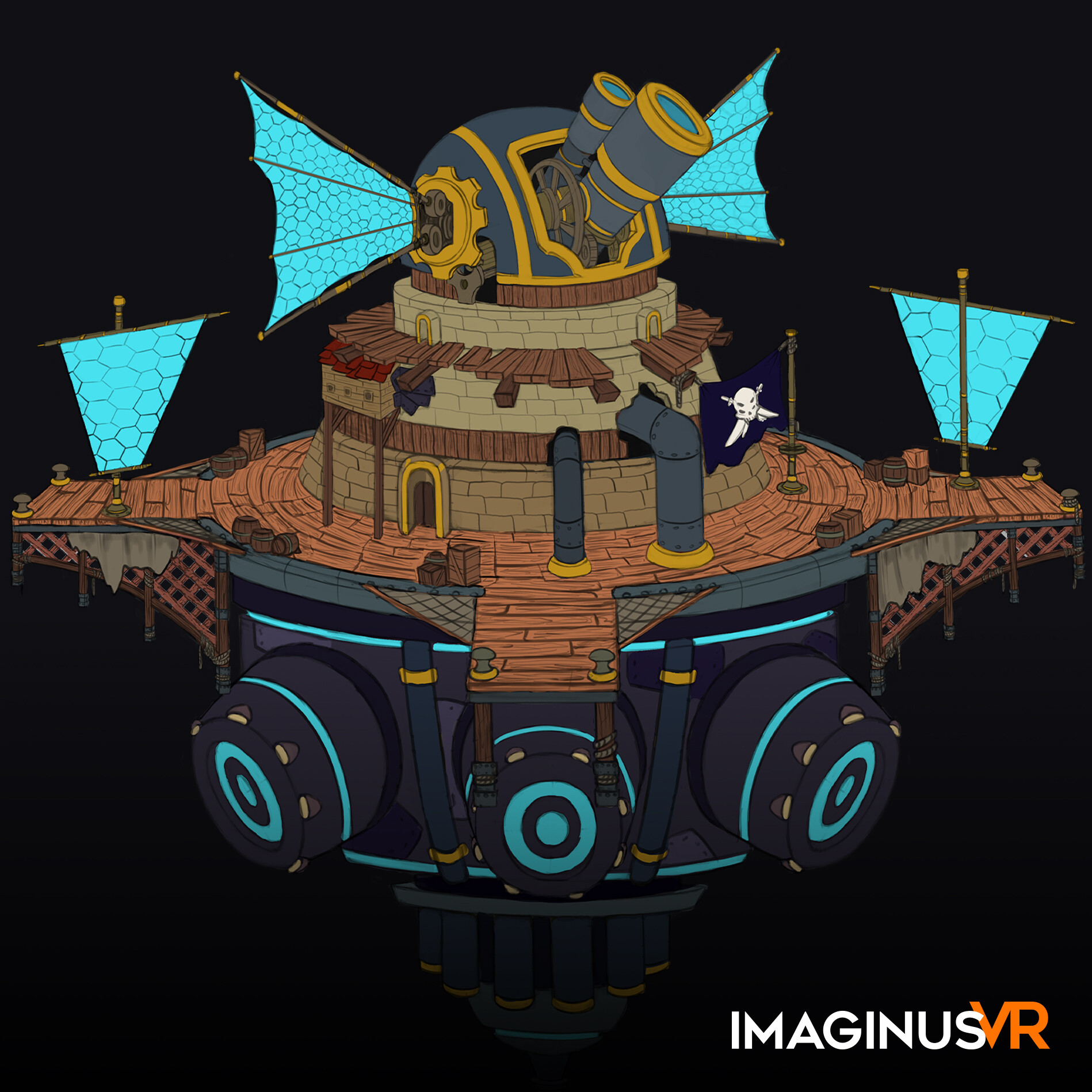 ArtStation - Observatory building concept