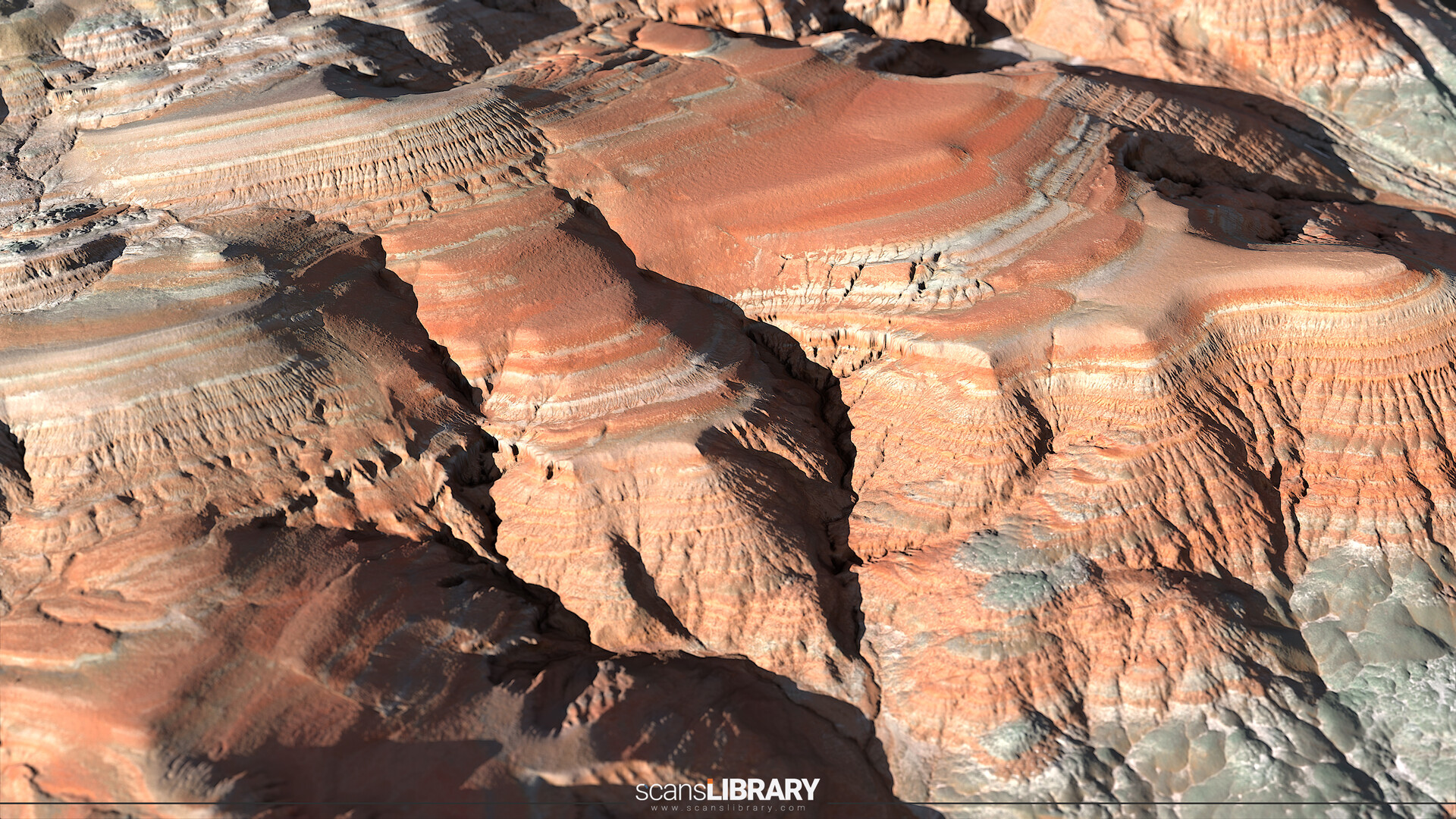 ArtStation - Colored Landscape Scan