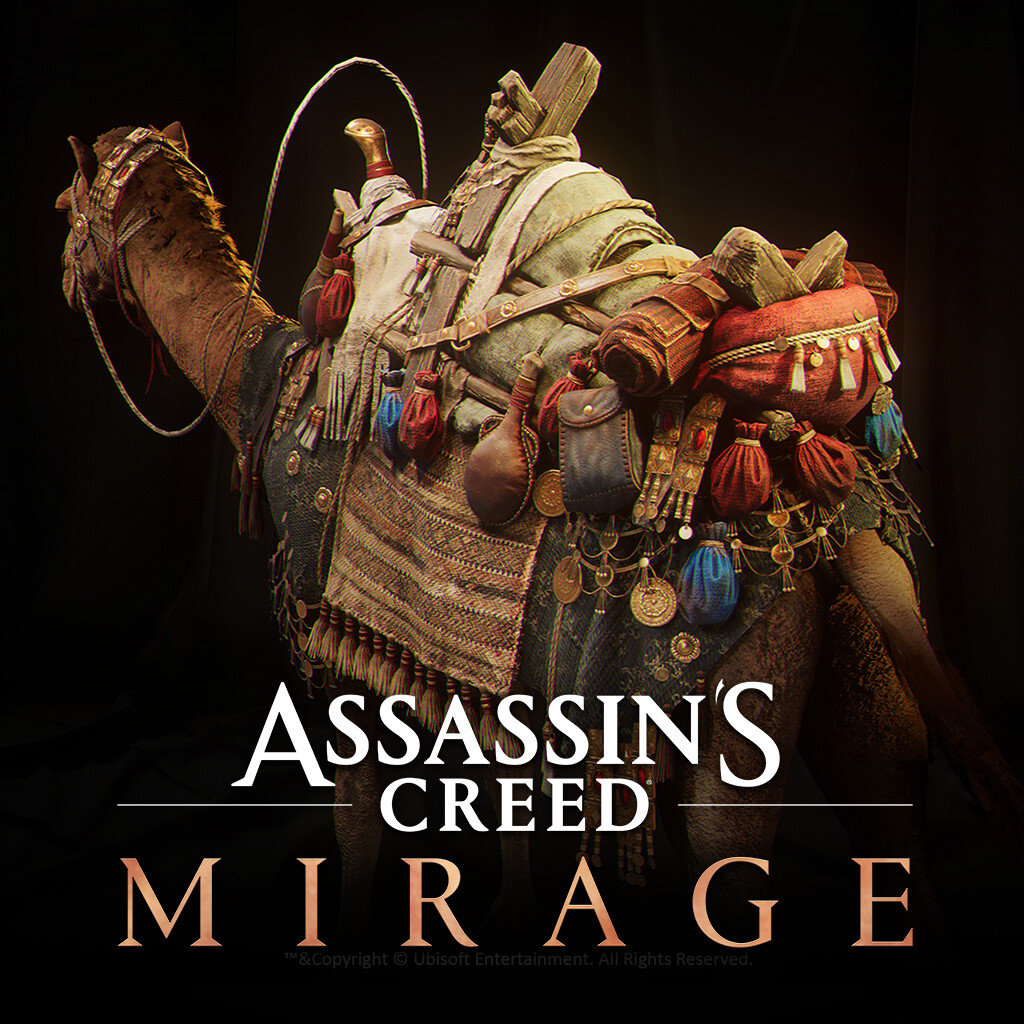 ArtStation - Assassin's Creed Mirage - Camel Saddle