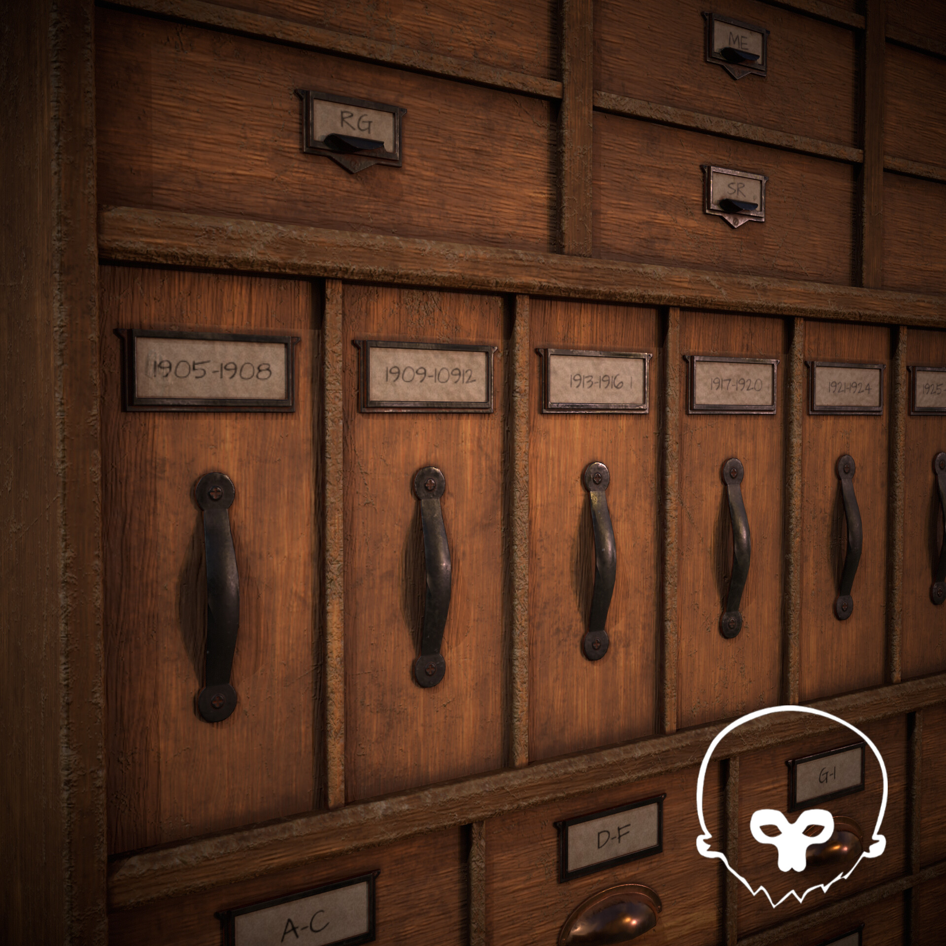ArtStation - Old File Cabinet