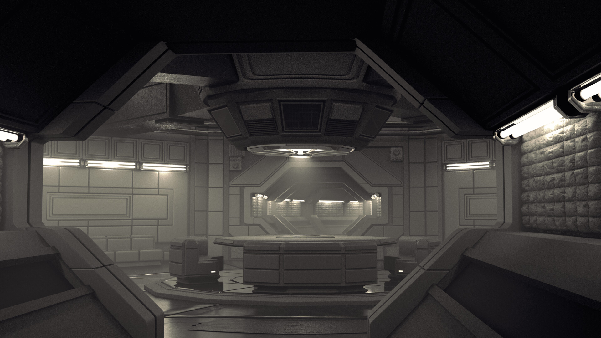 ArtStation - Nostromo (Alien Isolation ) Fan Art