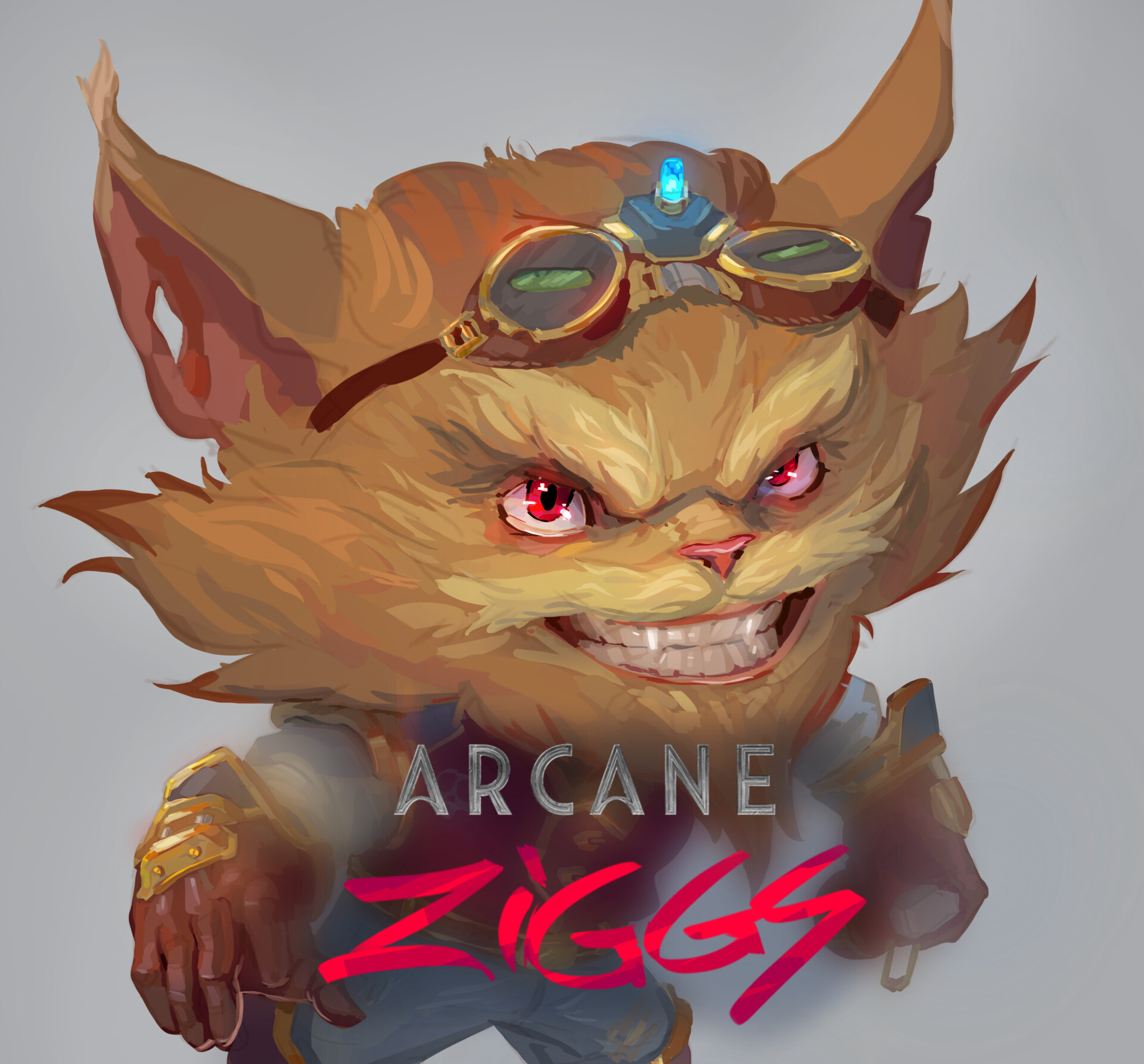 ArtStation - Arcane Ziggs concept