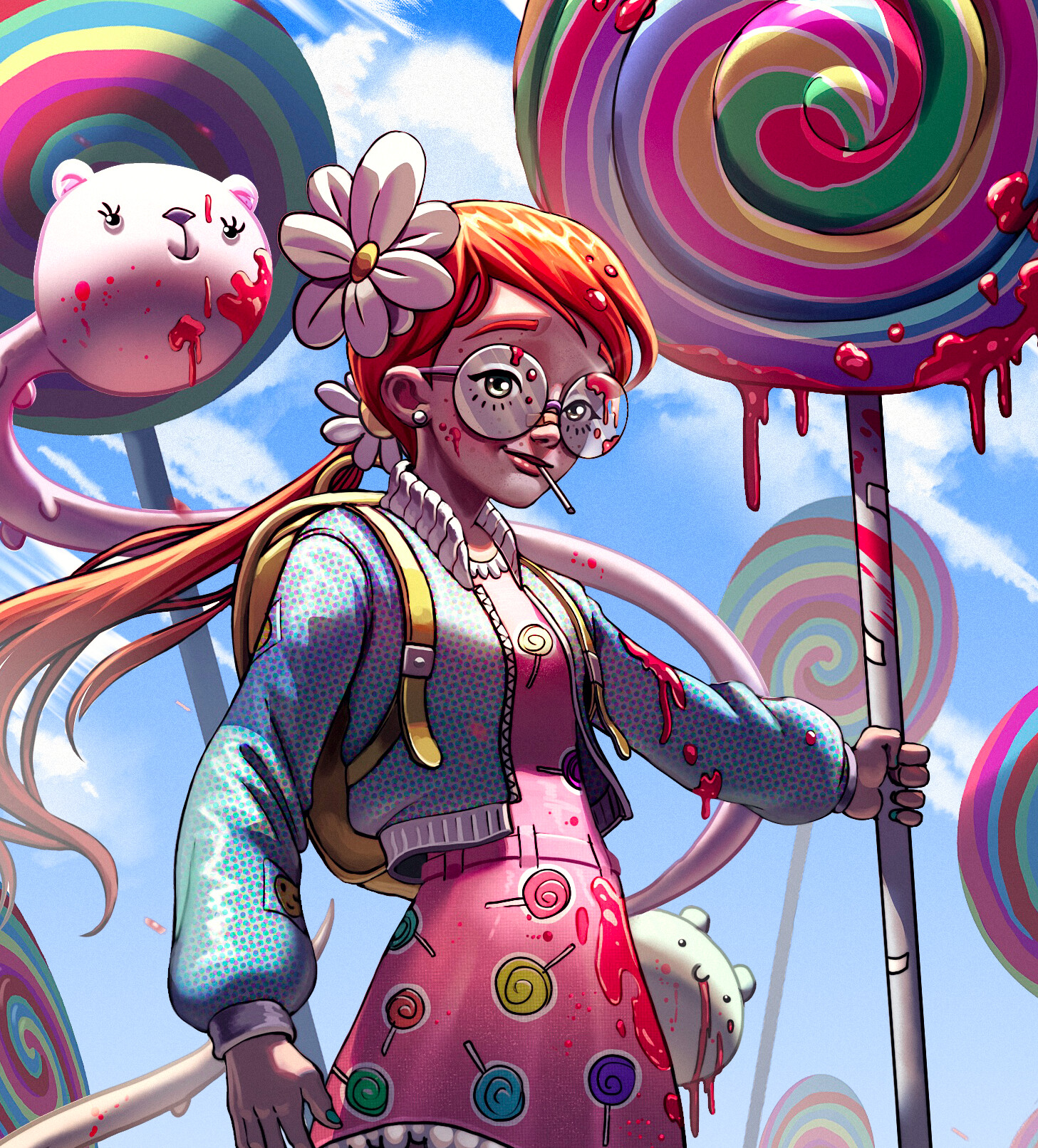 ArtStation - Blood Lollipop
