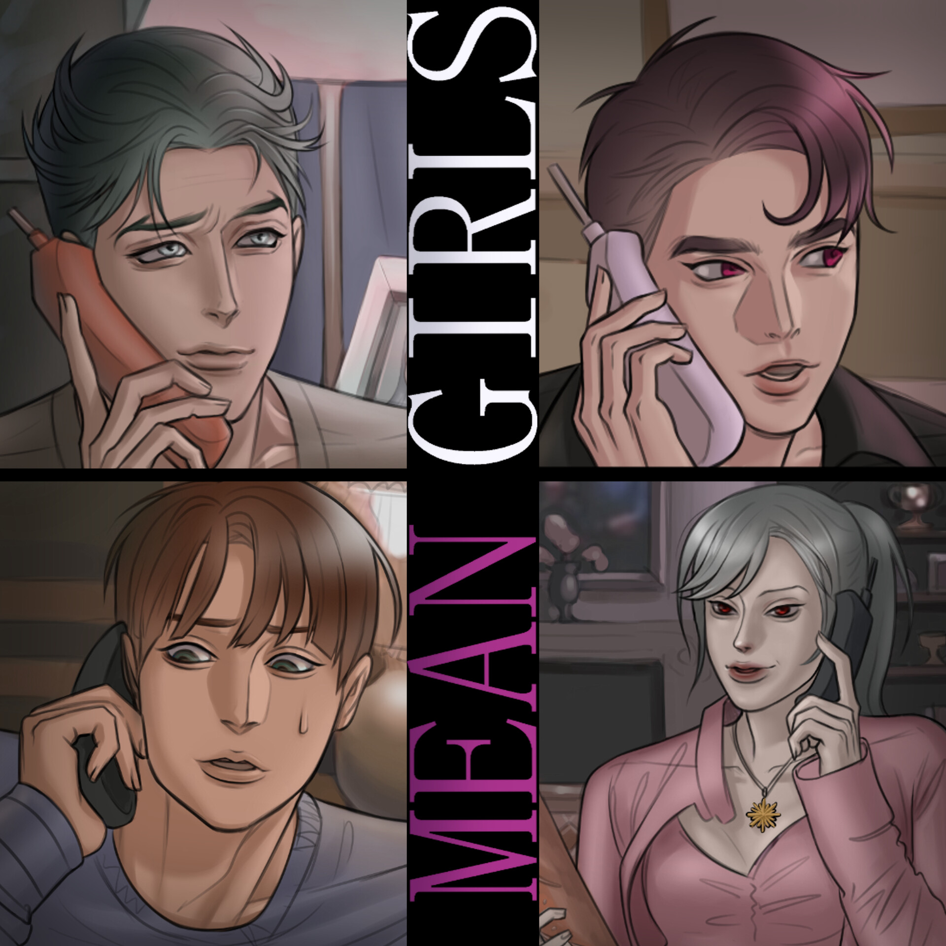 ArtStation - Redraws: Mean Girls