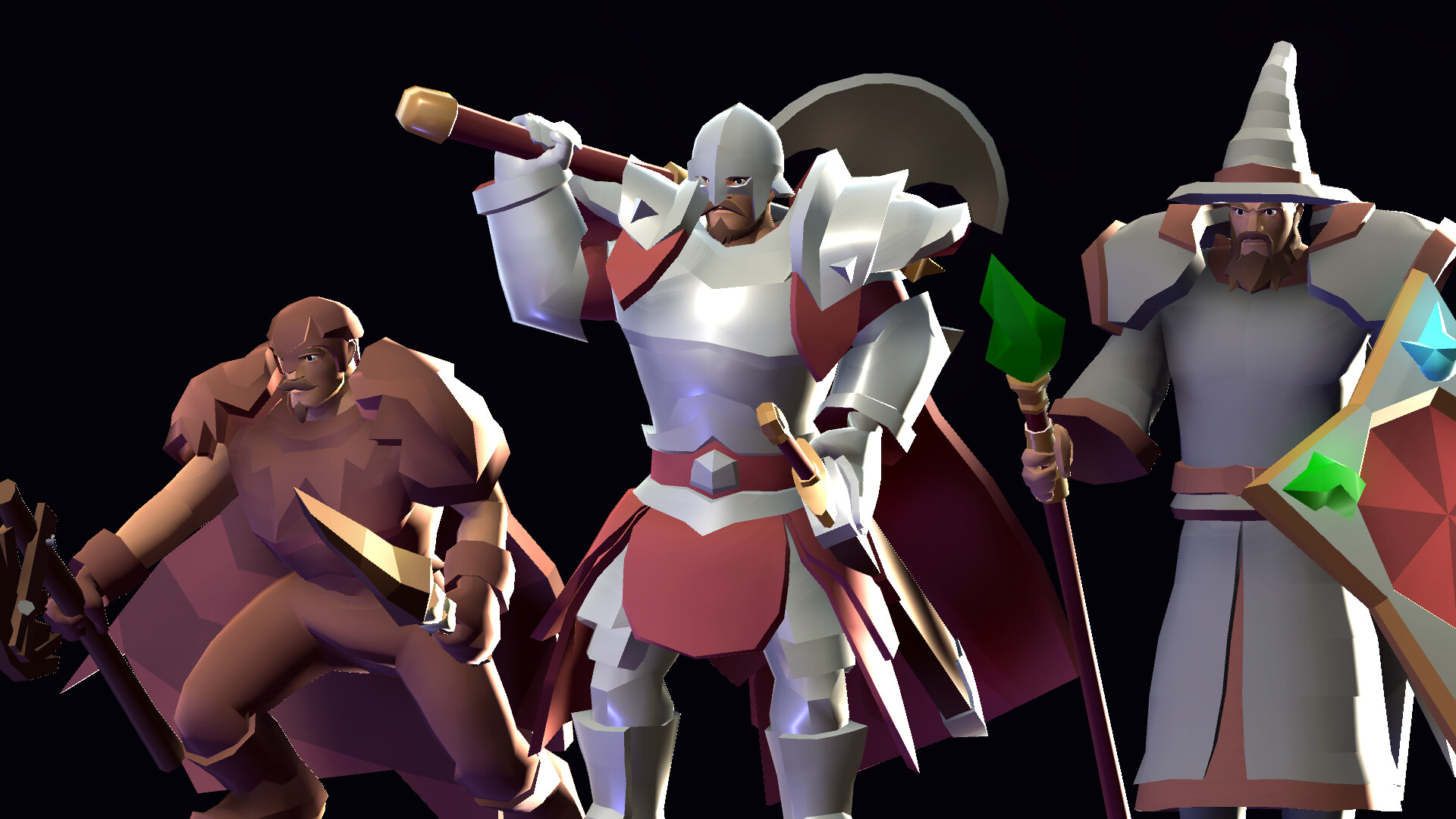 ArtStation - Low Poly Stylized Fantasy Character