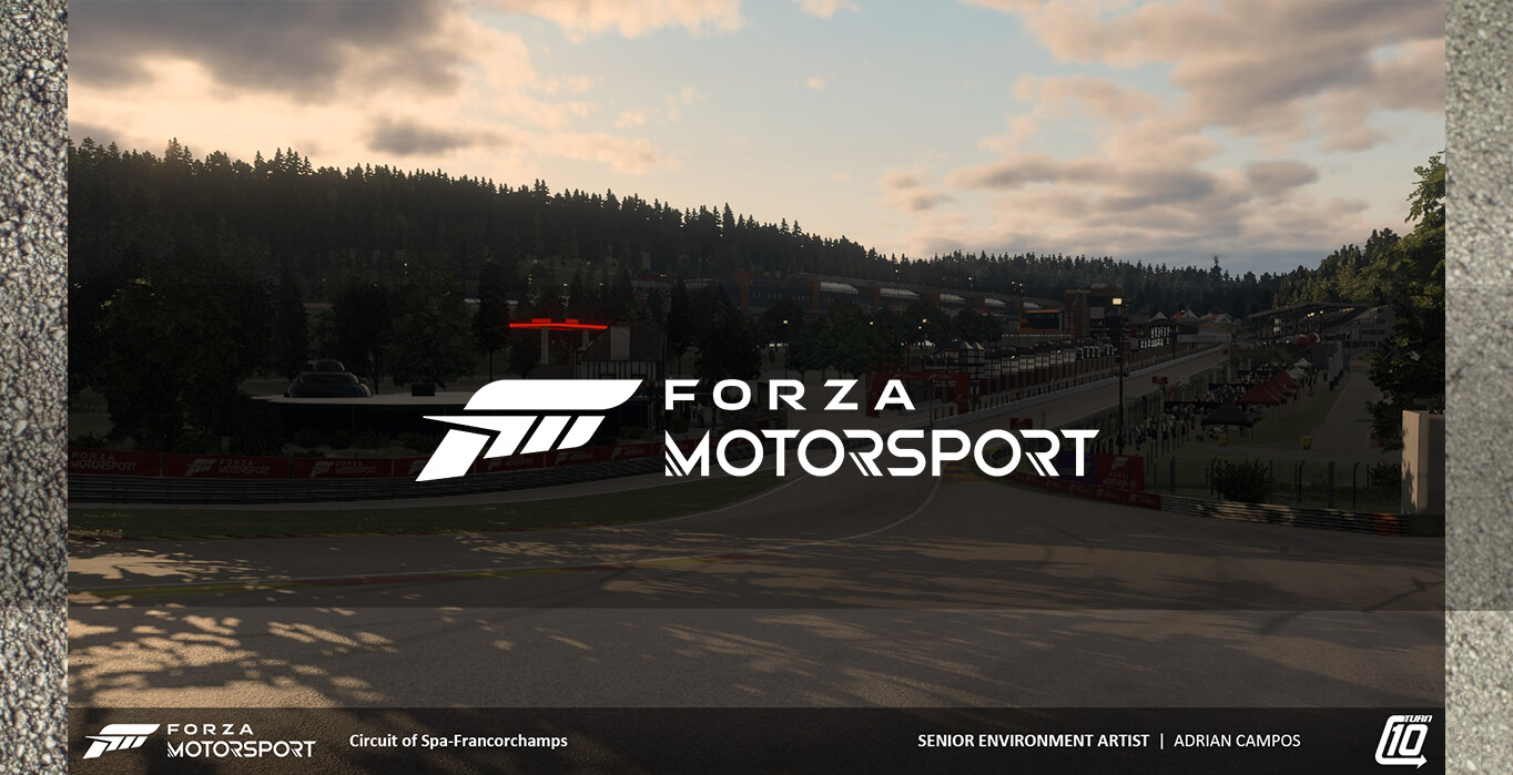 ArtStation - Forza Motorsport: Spa Francorchamps