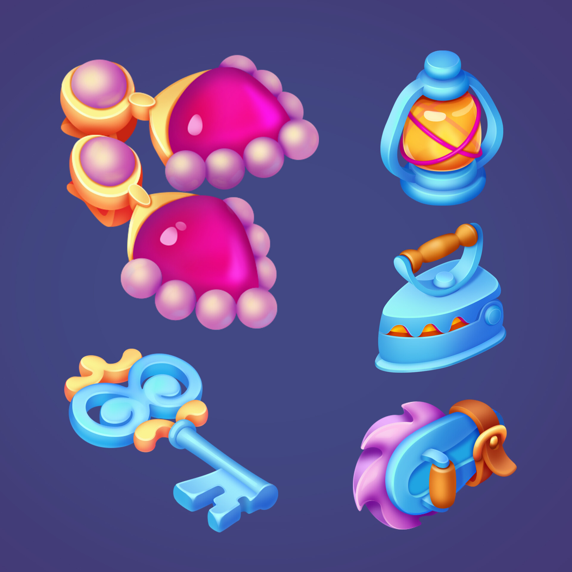 ArtStation - casual style game items