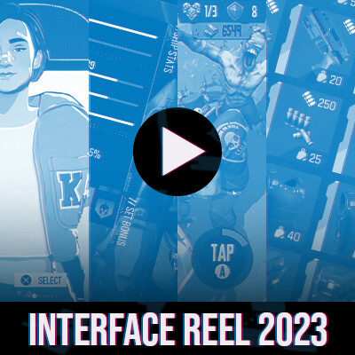 ArtStation - Interface Reel 2023