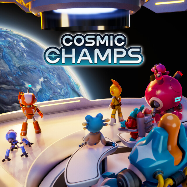 ArtStation - Cosmic Champ Characters