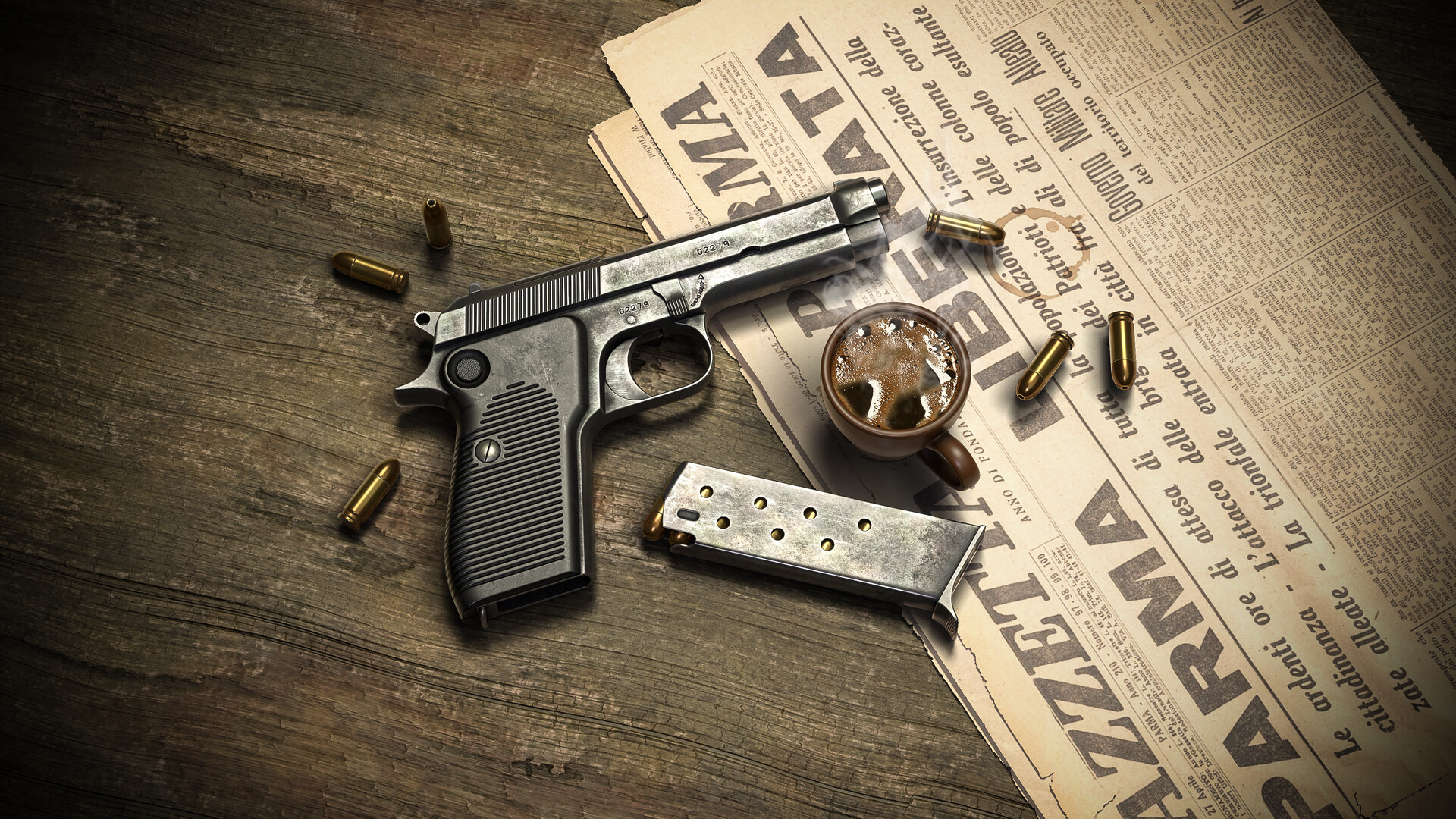 ArtStation - Beretta M1951