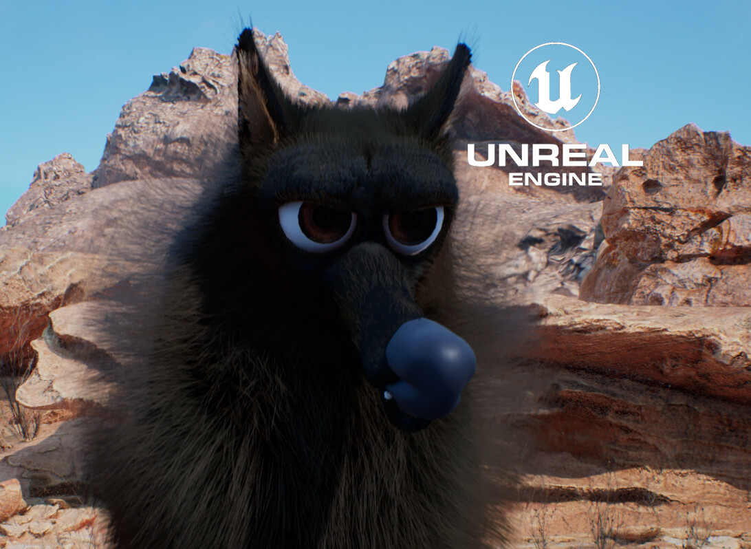 ArtStation - Black Wolf