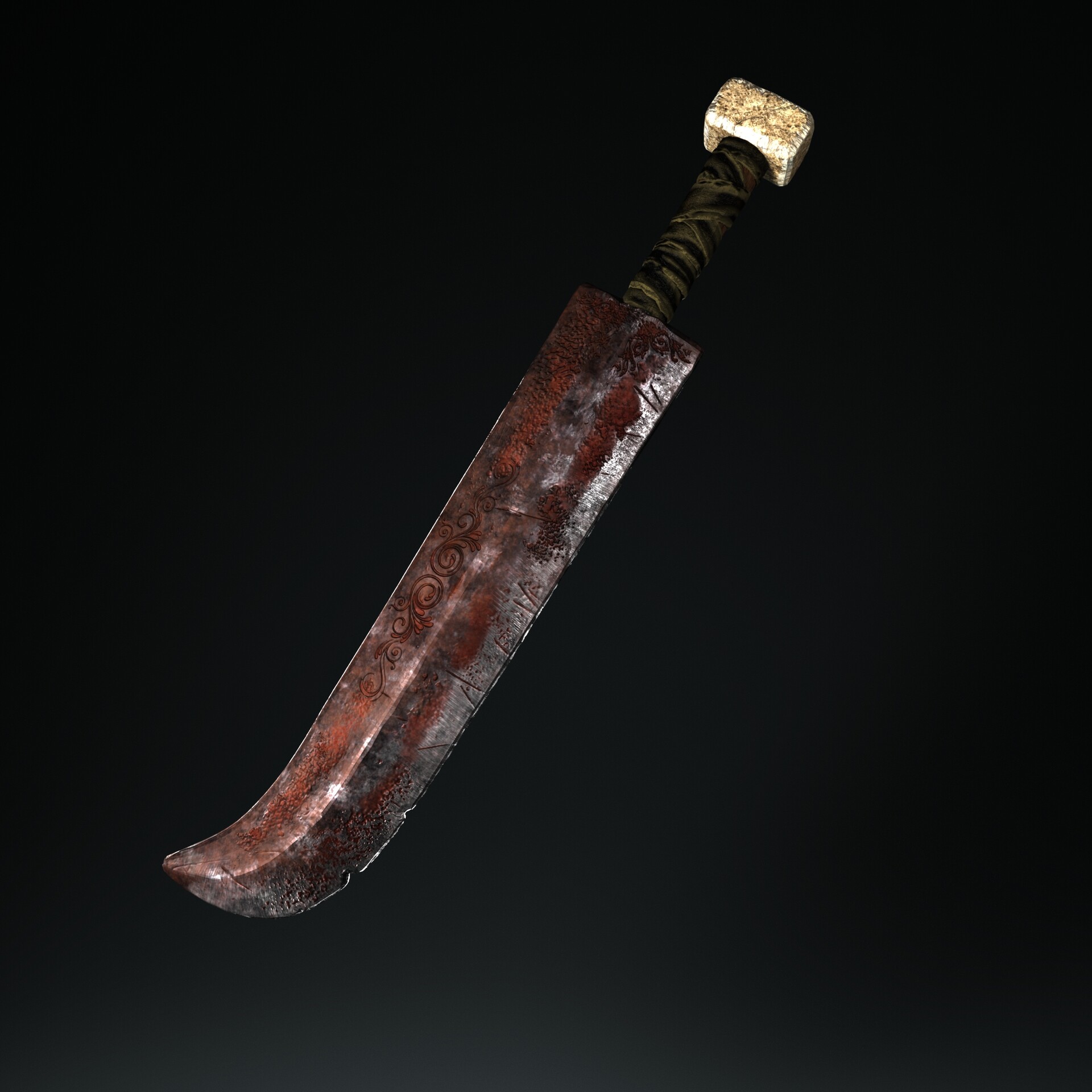 ArtStation - Rusty Sword