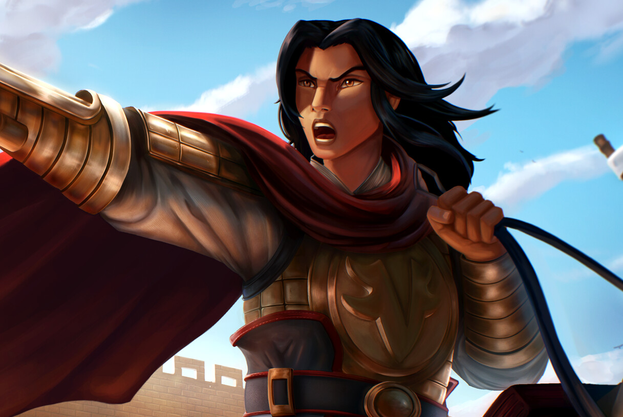 ArtStation - Ei Sei Kingdom Splashart